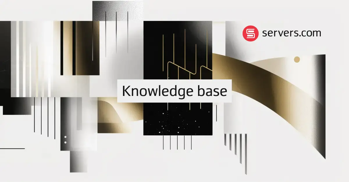 Knowledge Base | servers.com
